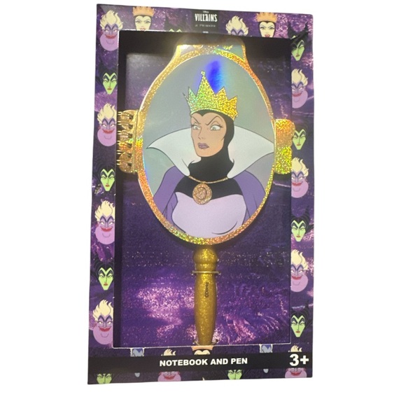 Disney | Office | Disney Villians Evil Queen Notebook And Pen ...